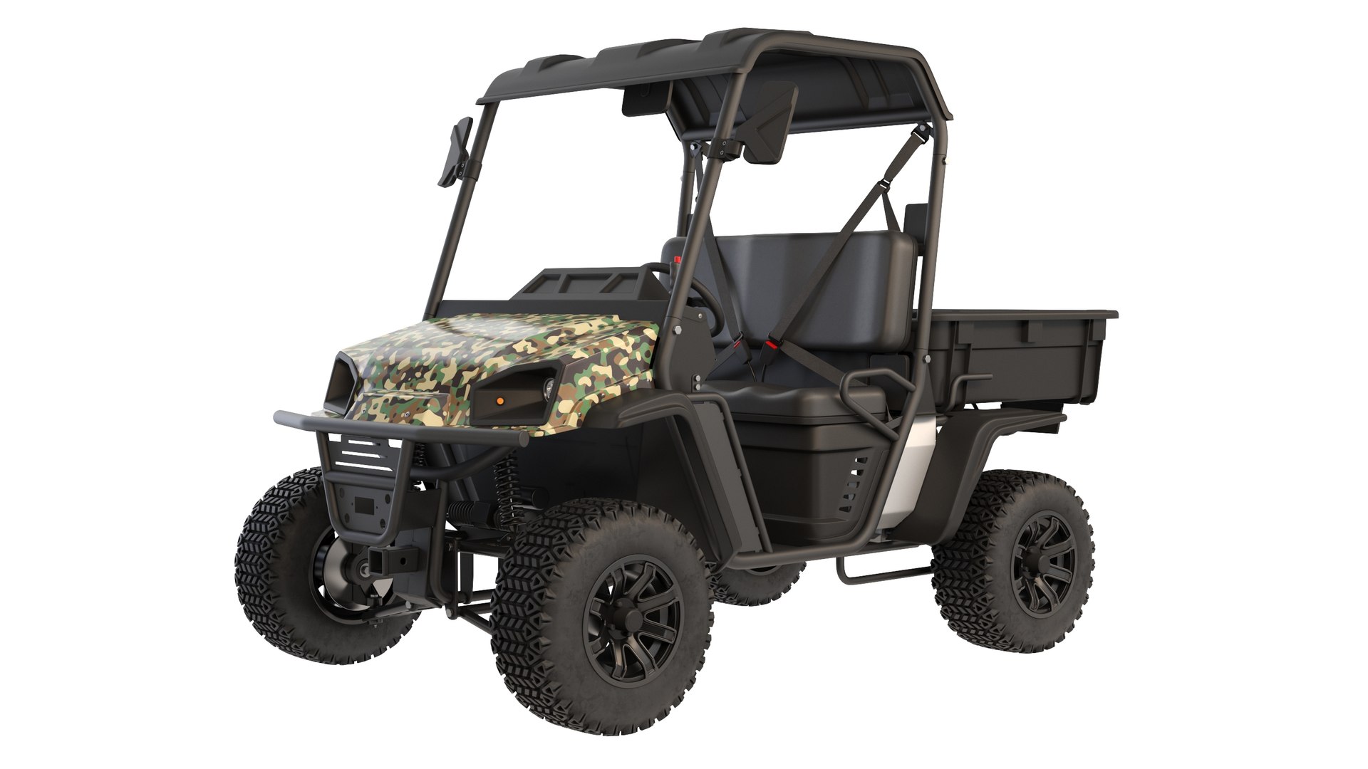 3D Electric UTV model - TurboSquid 1895135