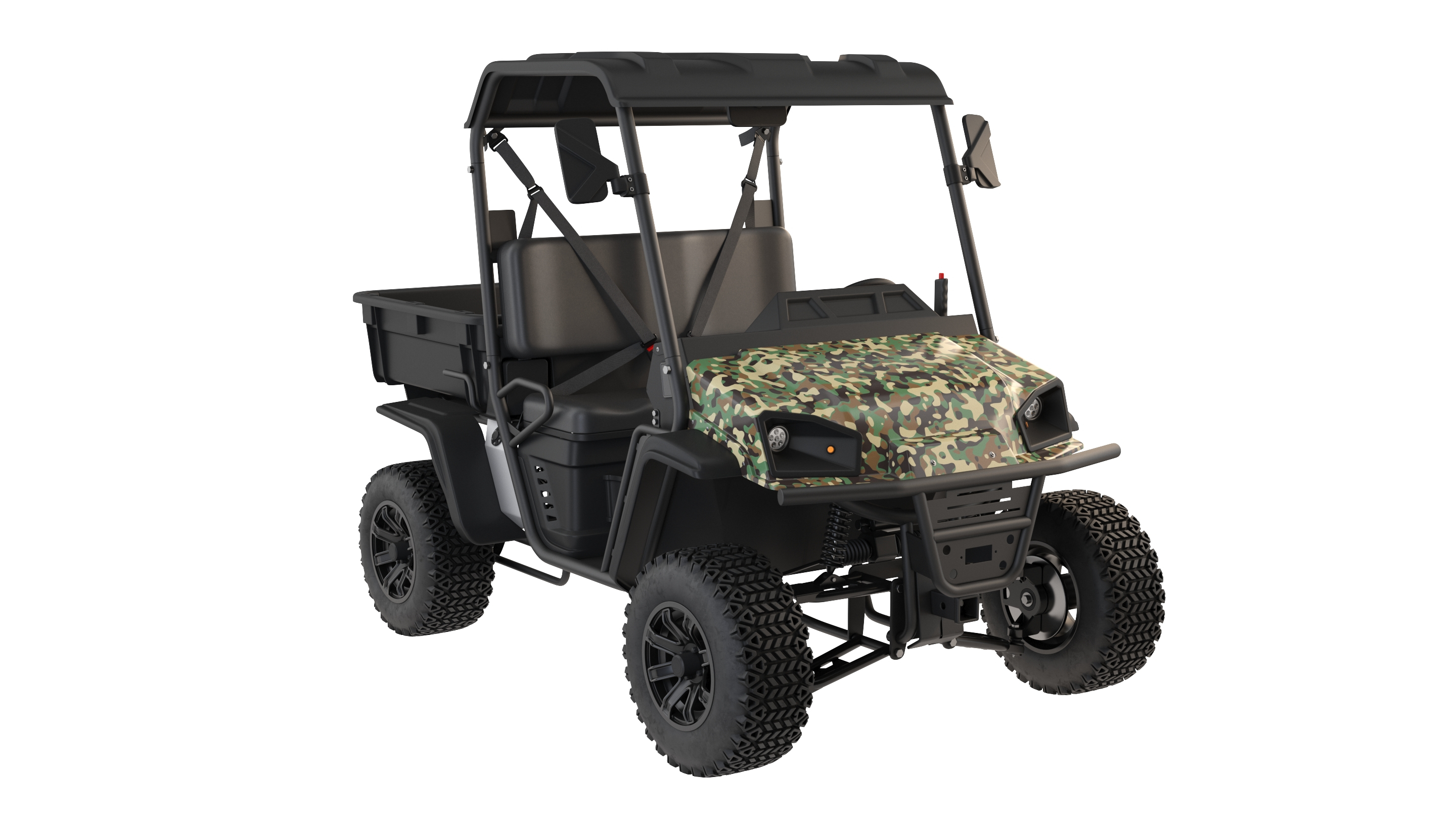 3D Electric UTV model - TurboSquid 1895135