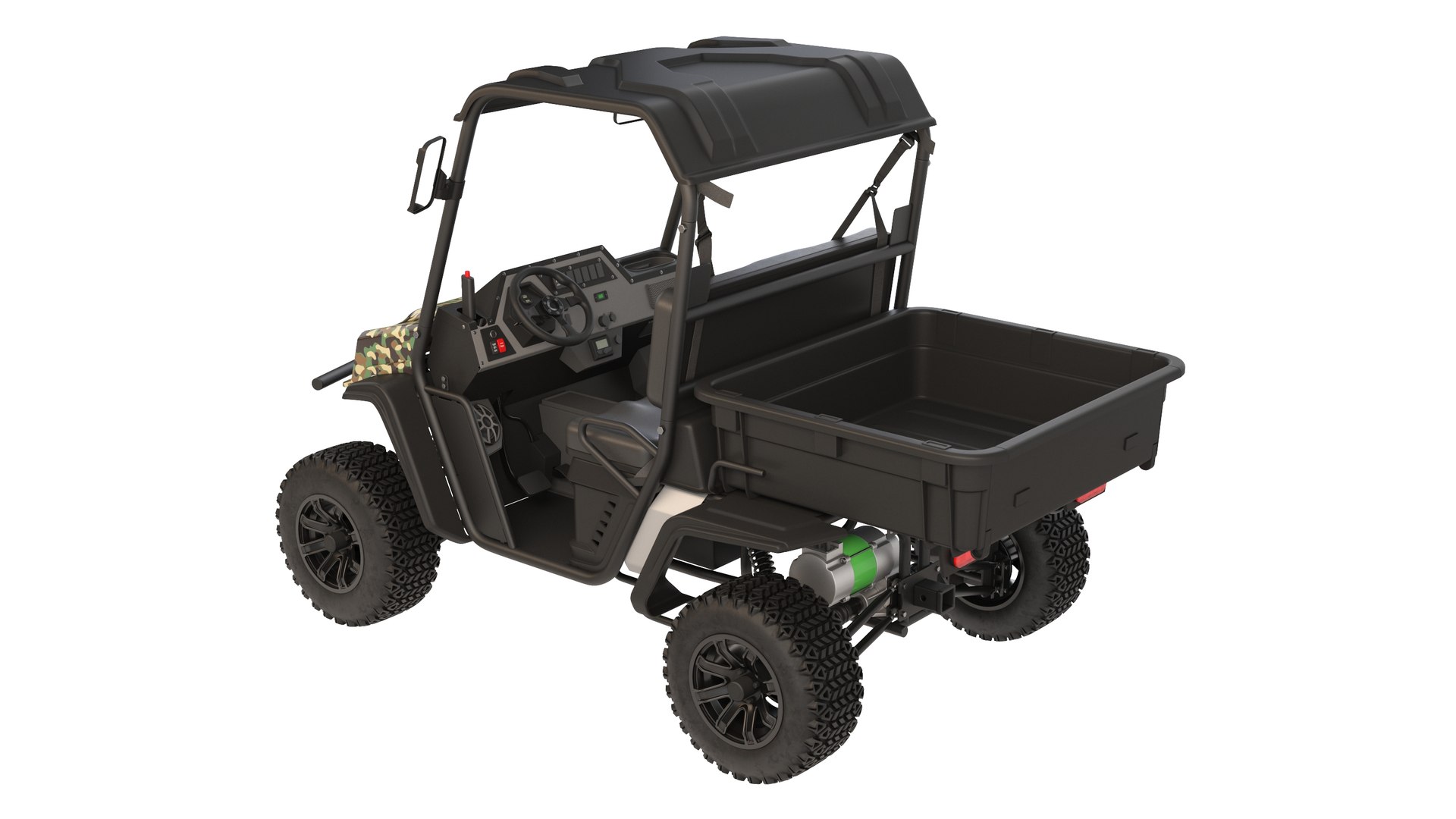 3D Electric UTV Model - TurboSquid 1895135