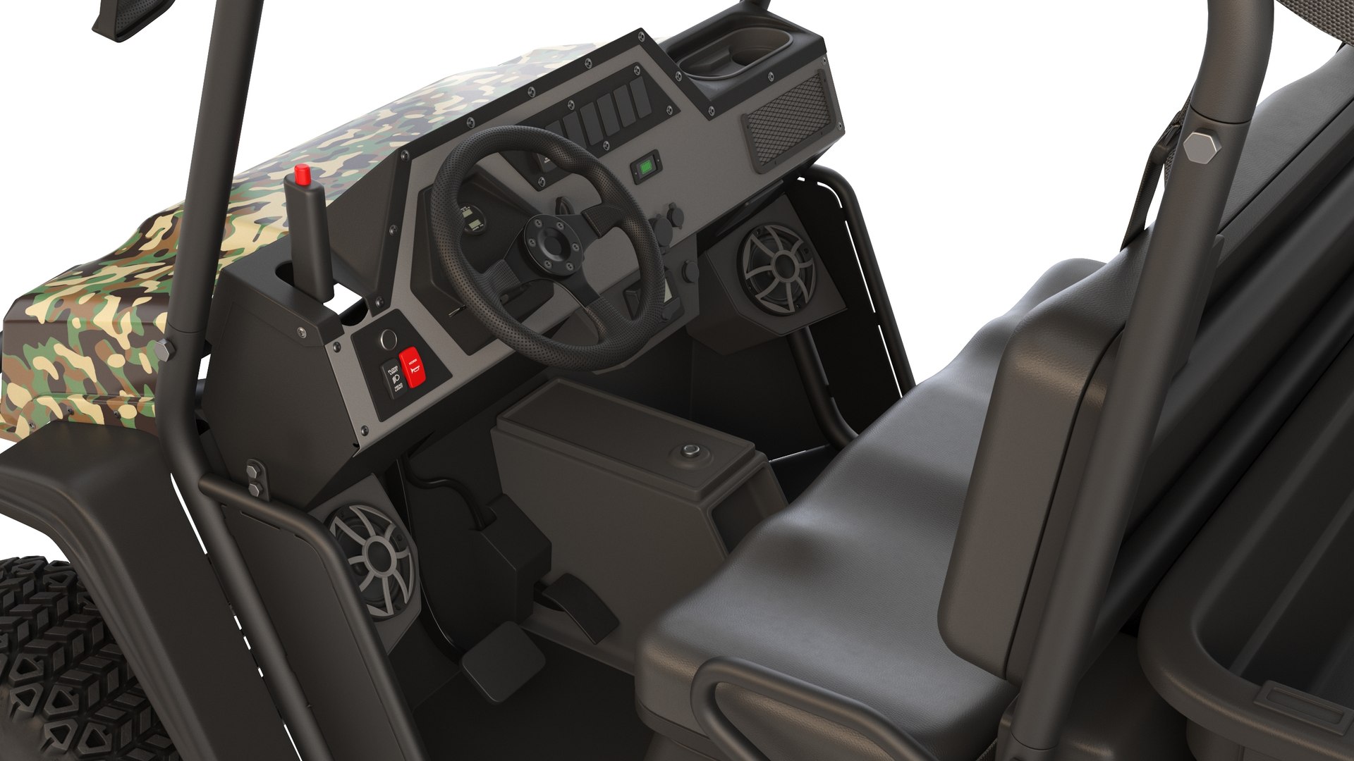 3D Electric UTV Model - TurboSquid 1895135