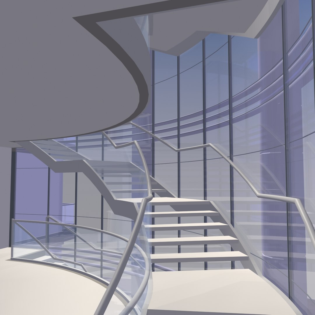 3d Model Of Skyscraper Building Twin Star