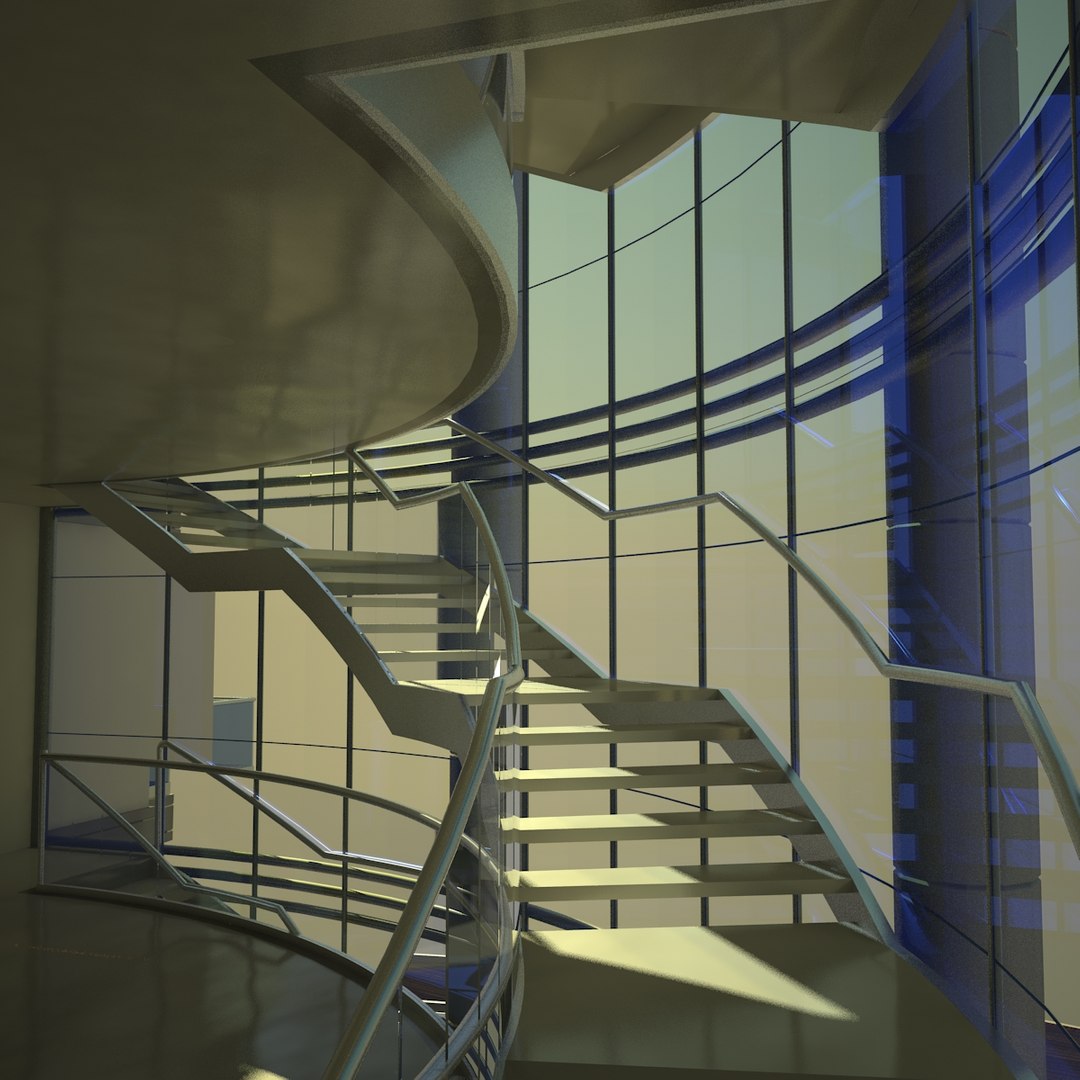 3d Model Of Skyscraper Building Twin Star