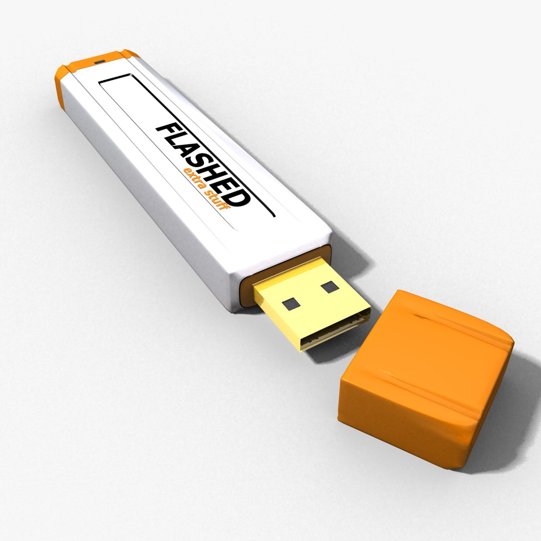 Flash Drive 3d Max
