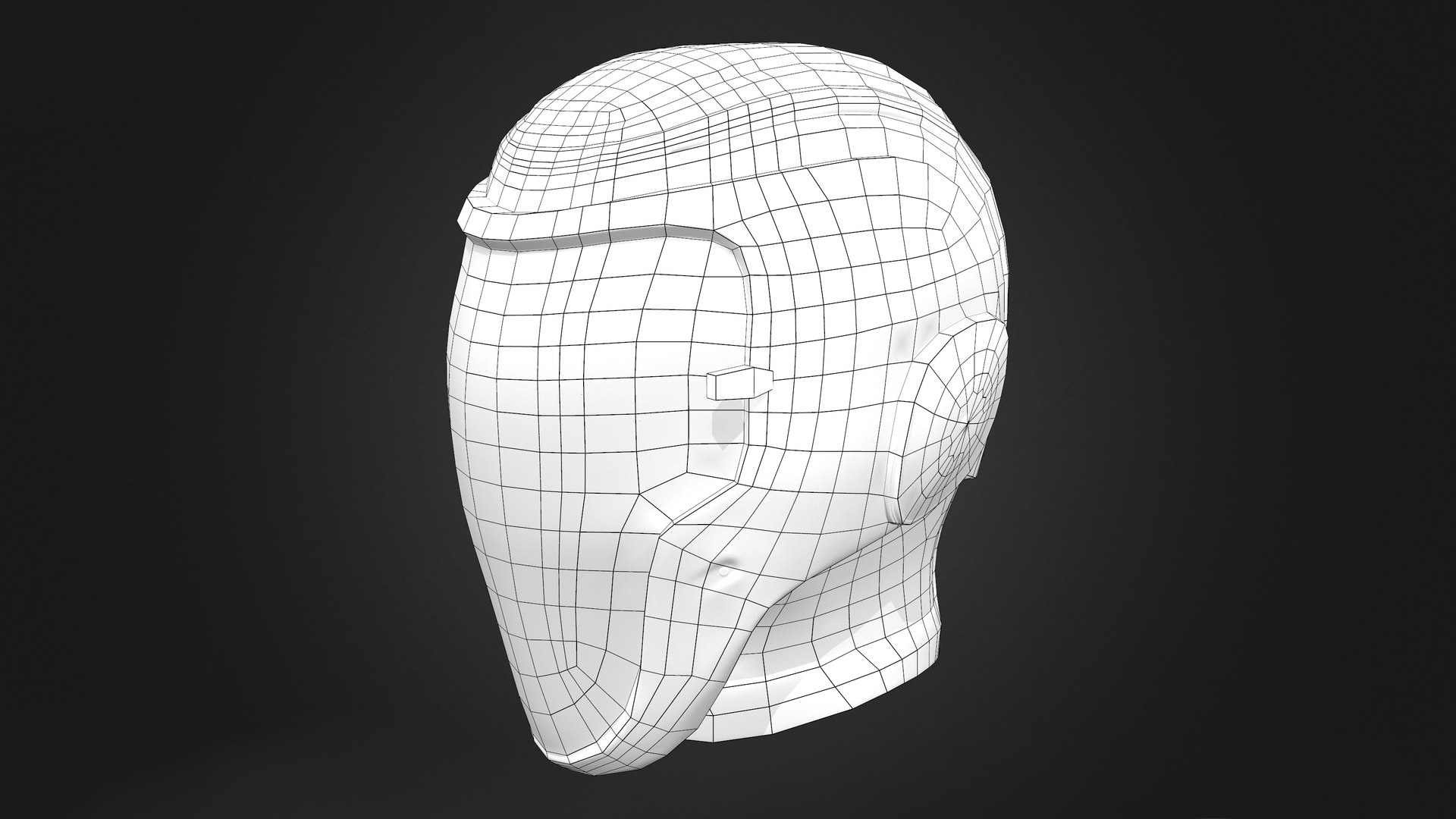 Sci-fi Research Space Helmet 3D Model - TurboSquid 1960495