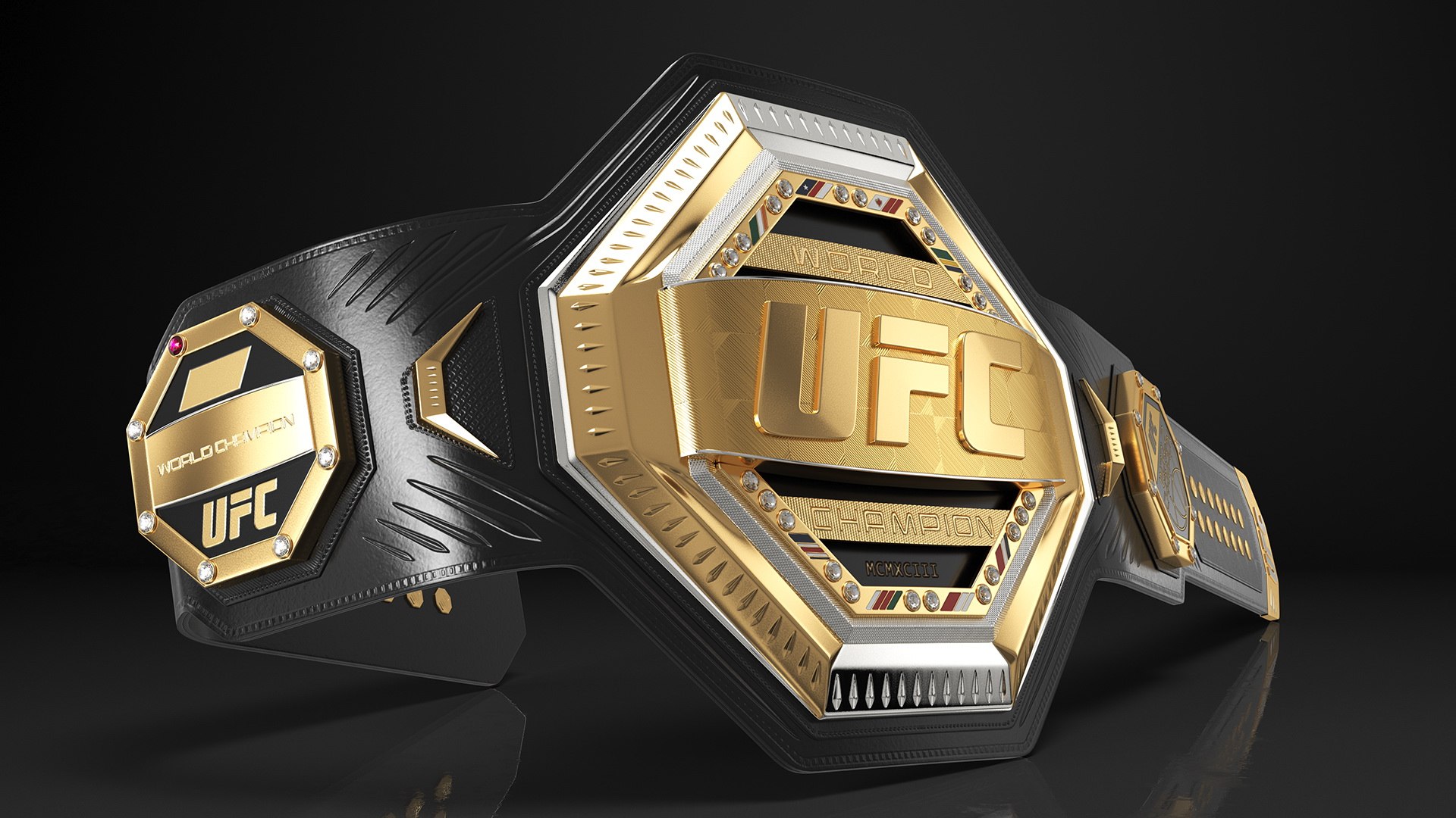 3D Model Ufc Champion Belt - TurboSquid 1614074