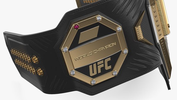 modelo 3d Cinturón de campeón de UFC - TurboSquid 1614074