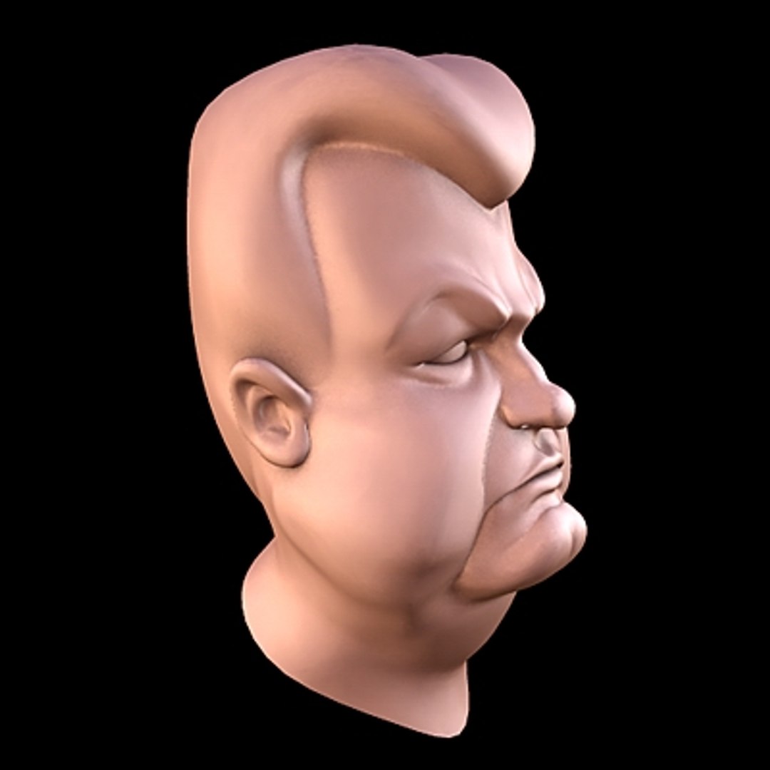 Norton Head 3d Max