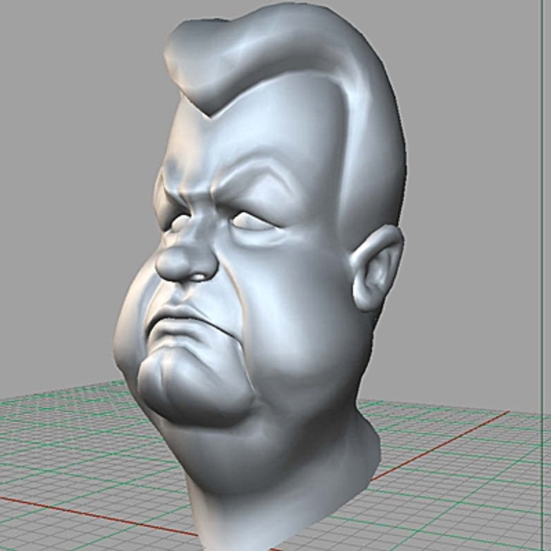 Norton Head 3d Max