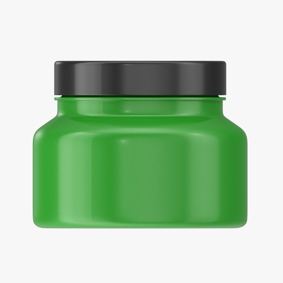 3D Plastic Jar for Mockup 07 model - TurboSquid 1716189