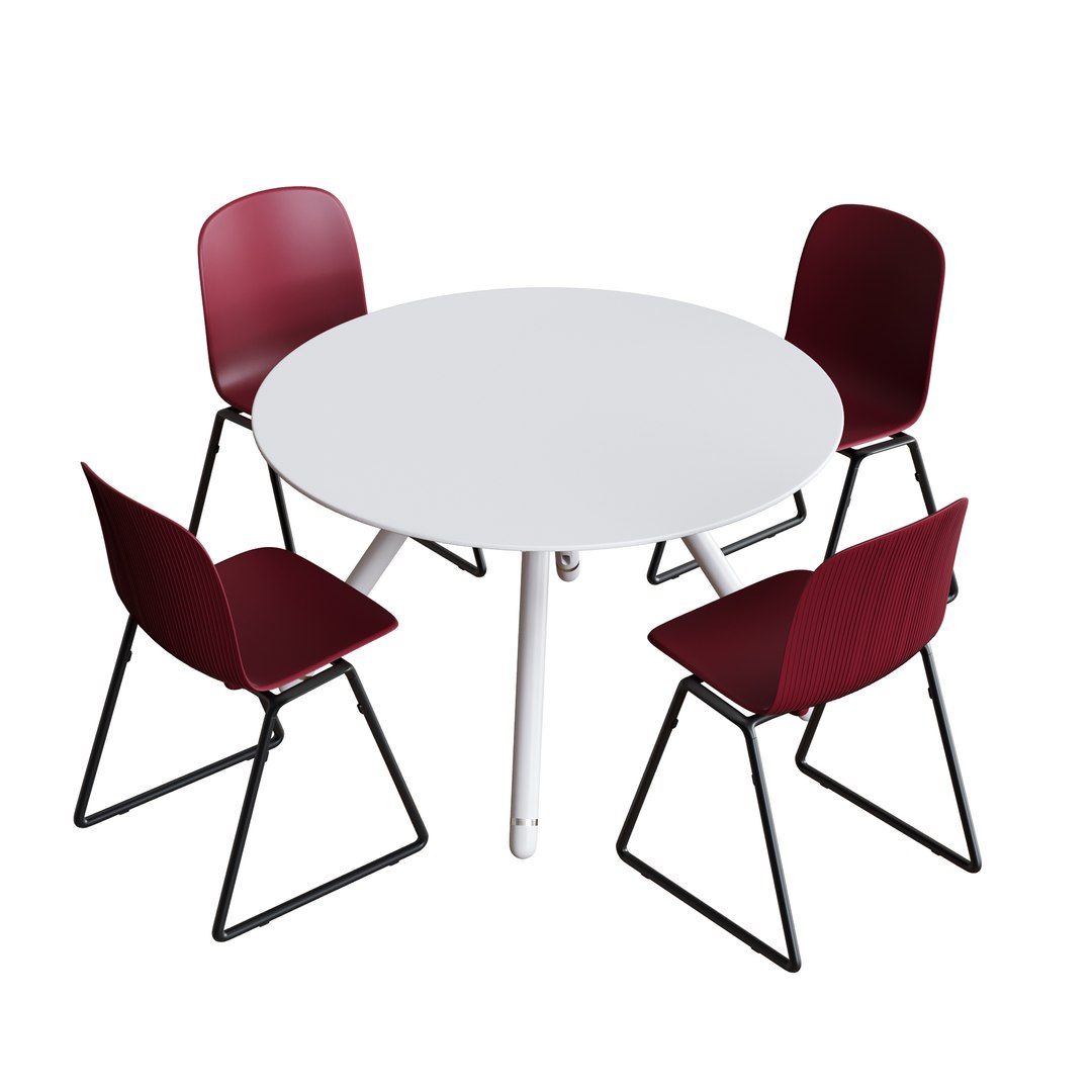 3D Steelcase Potrero415 - Conference Model - TurboSquid 1636358