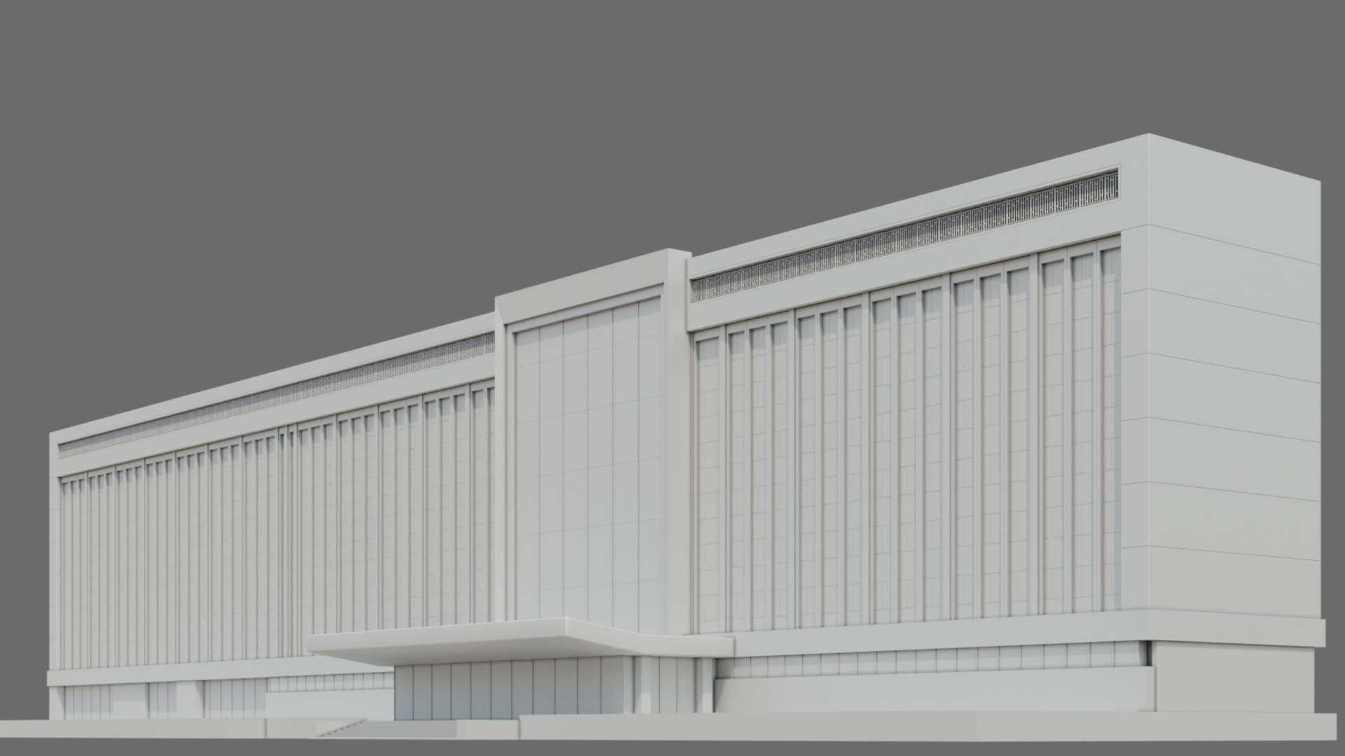 3D University Building - TurboSquid 2029087