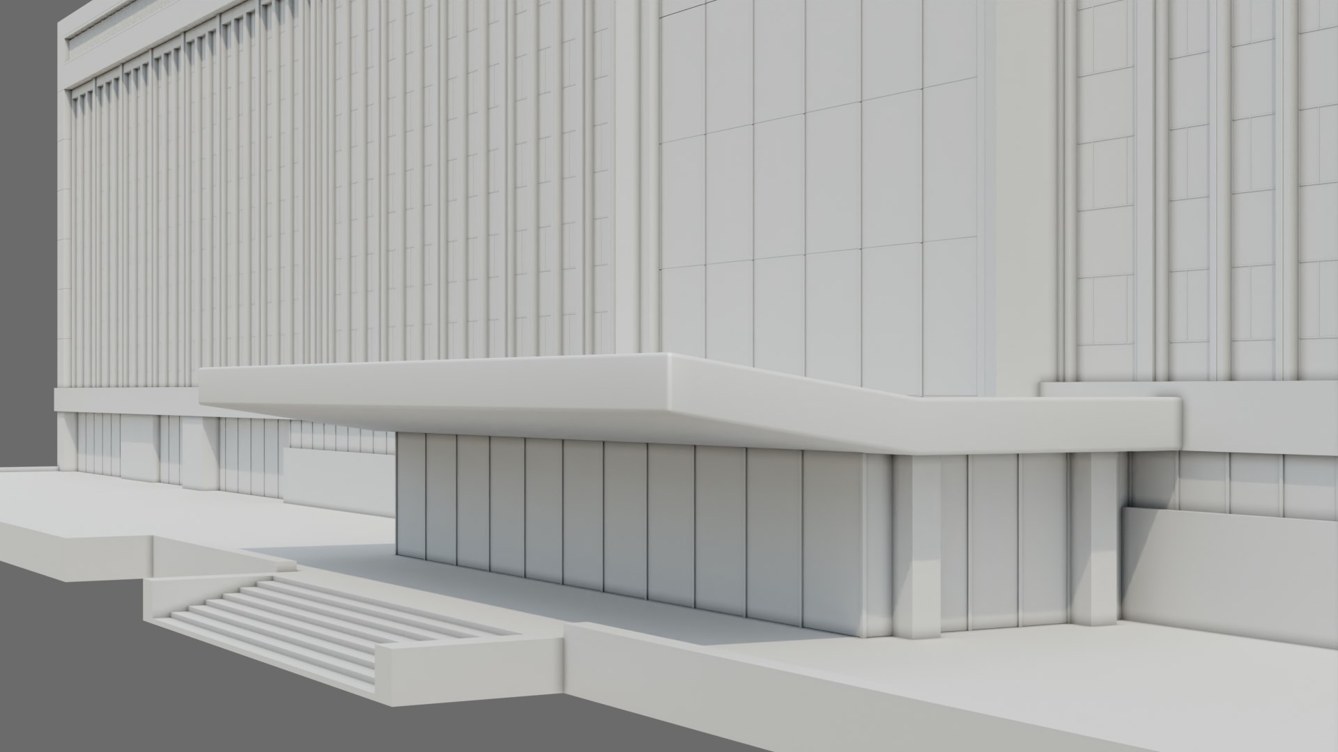 3D University Building - TurboSquid 2029087