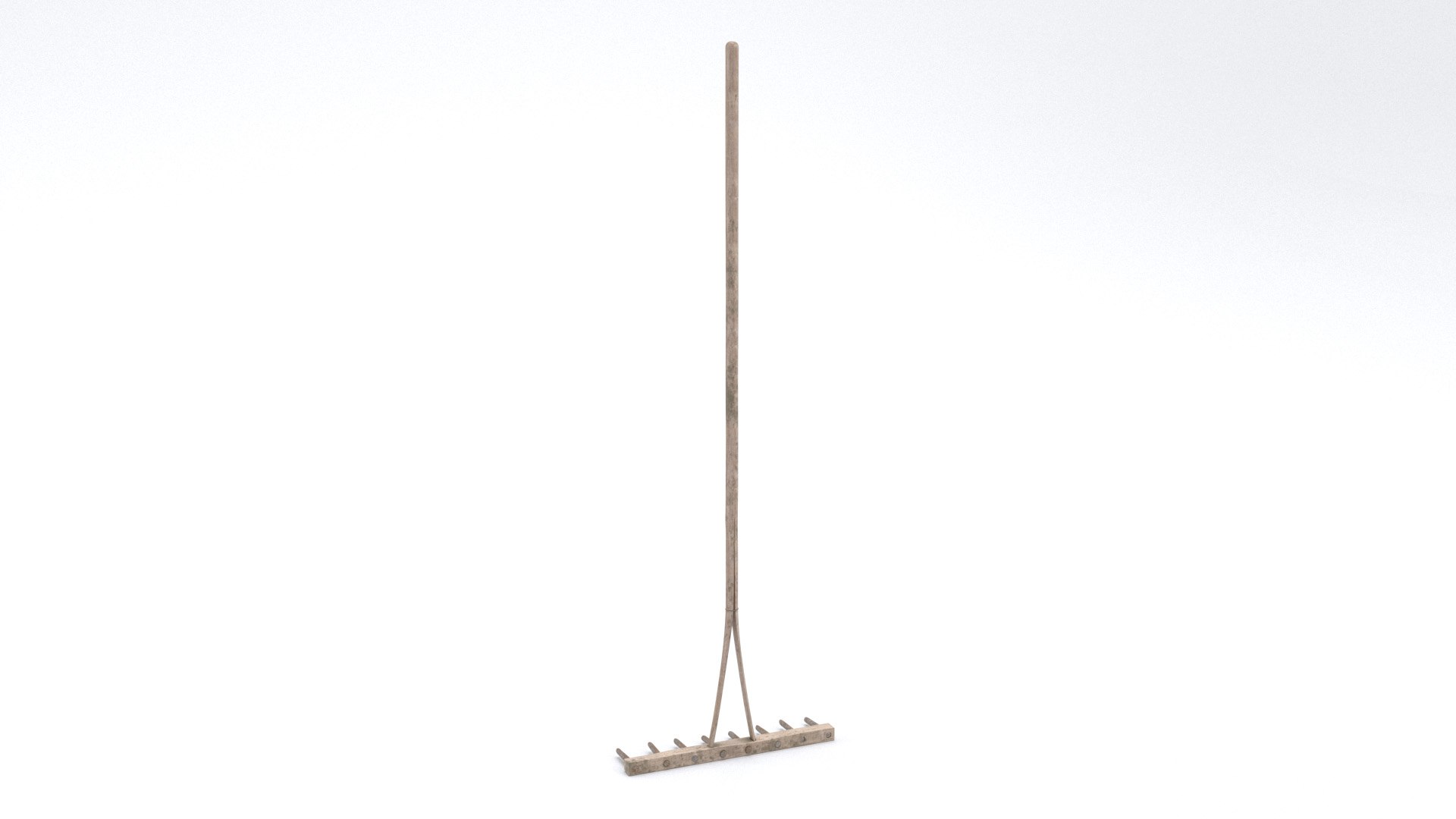 Garden Tool 7 - Rake 3D - TurboSquid 1924727
