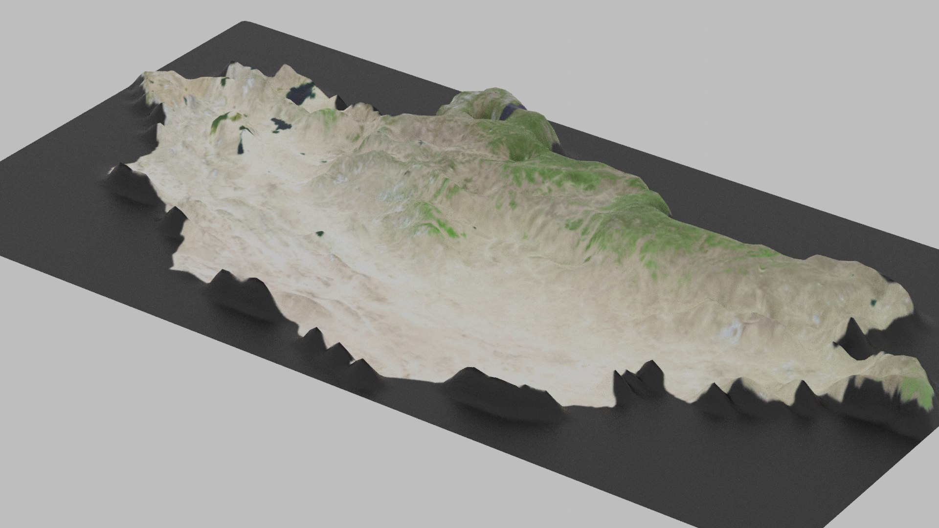 Mongolia Map Country 3D Model - TurboSquid 2076254