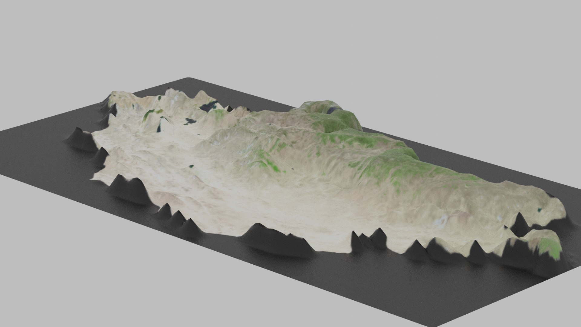 Mongolia Map Country 3D Model - TurboSquid 2076254
