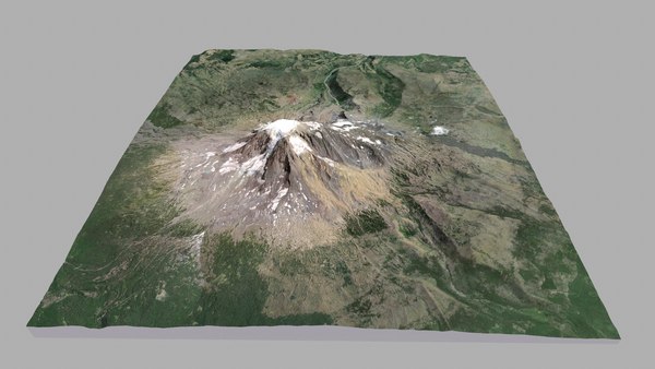 3D model Mount Adams Wilderness - TurboSquid 1898628