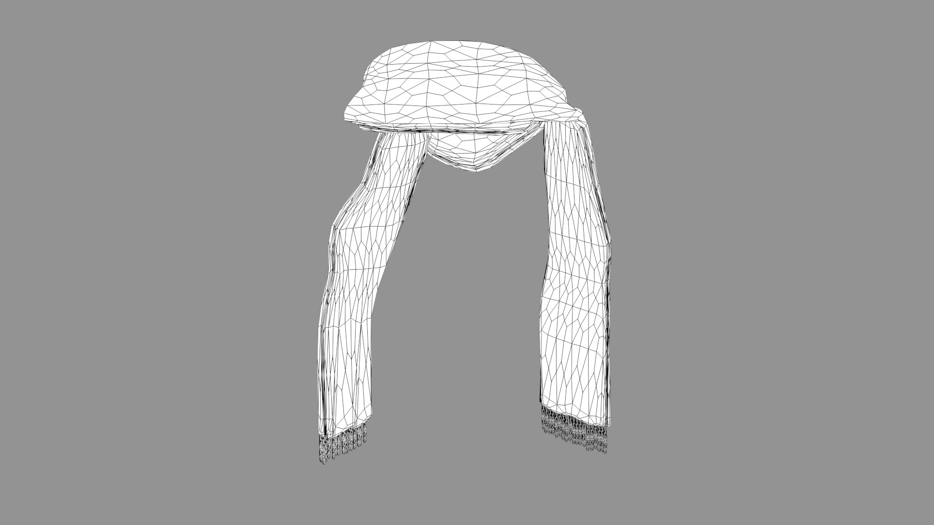 3D Scarf Model - TurboSquid 1977354