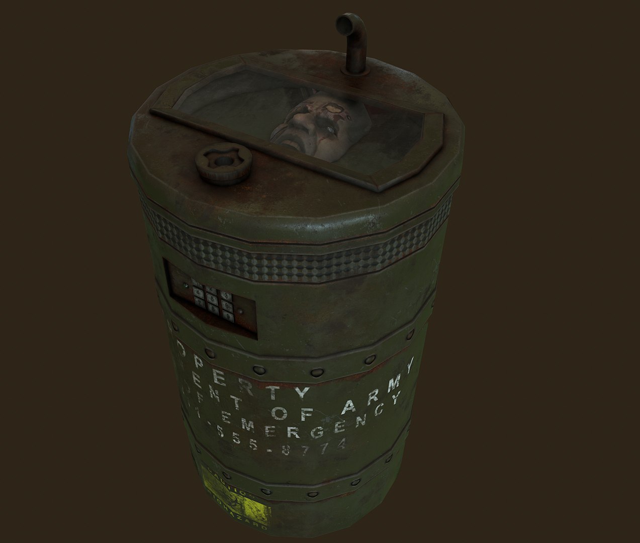 Prop Barrel 3D Model - TurboSquid 1186020