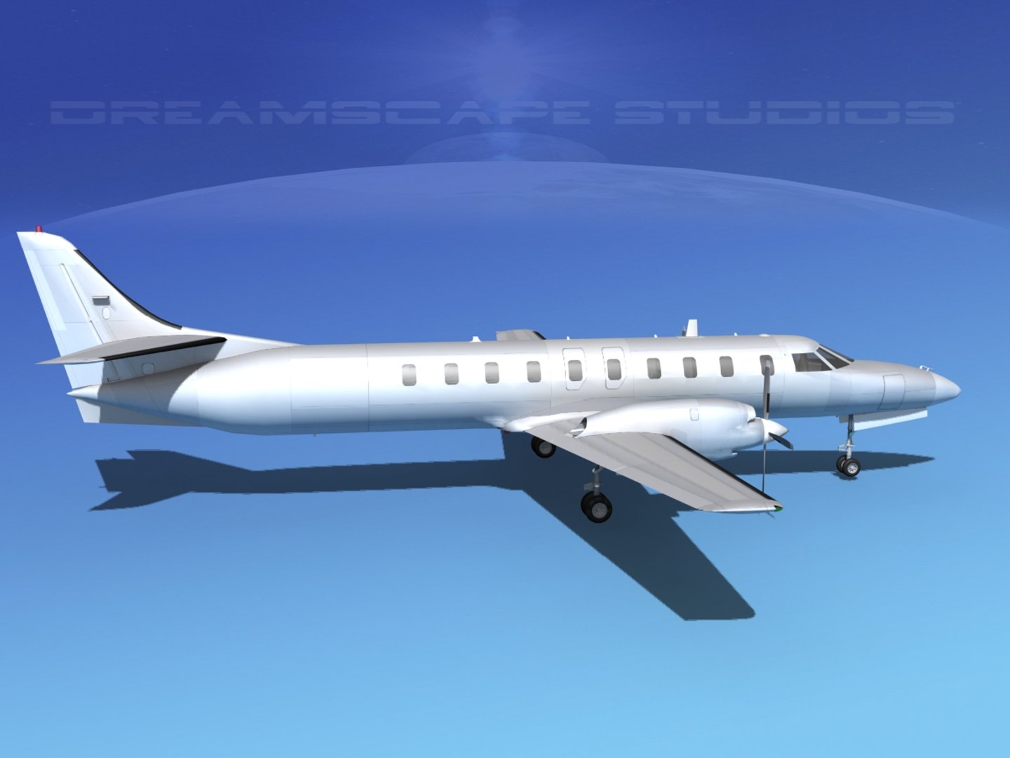 3d metroliner sa226 swearingen model
