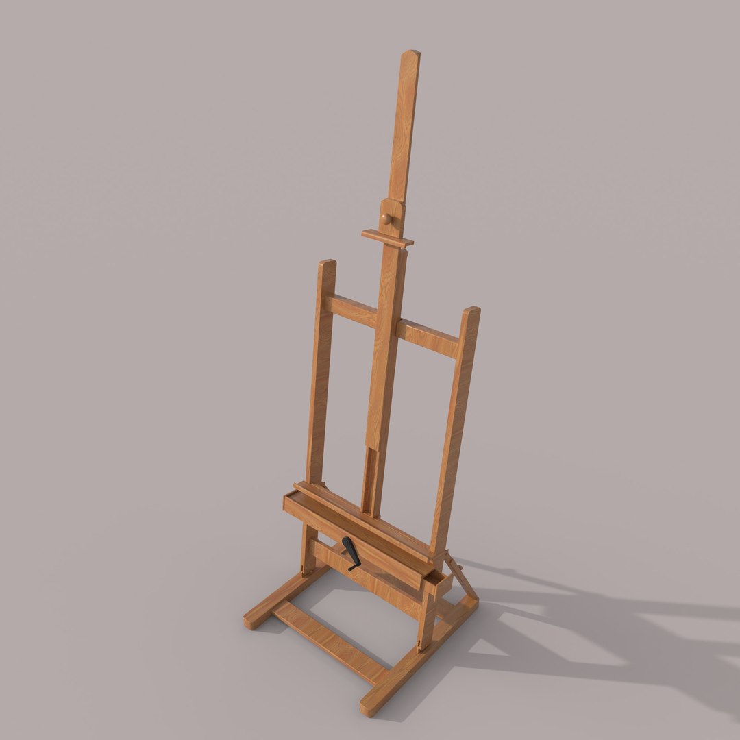 3D Easel Model - TurboSquid 2345636