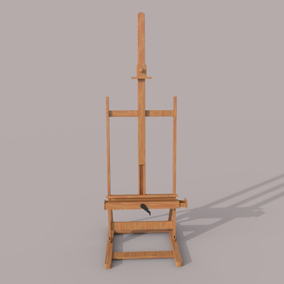 3D Easel Model - TurboSquid 2345636