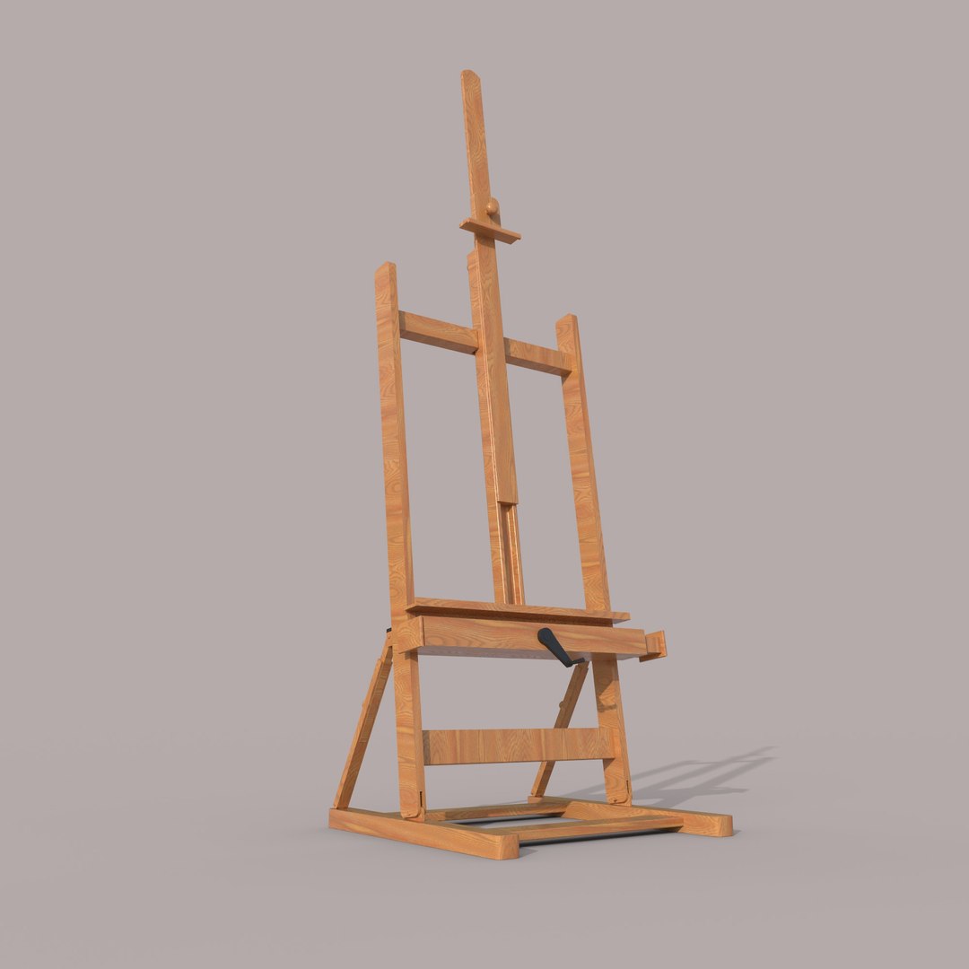 3D Easel Model - TurboSquid 2345636