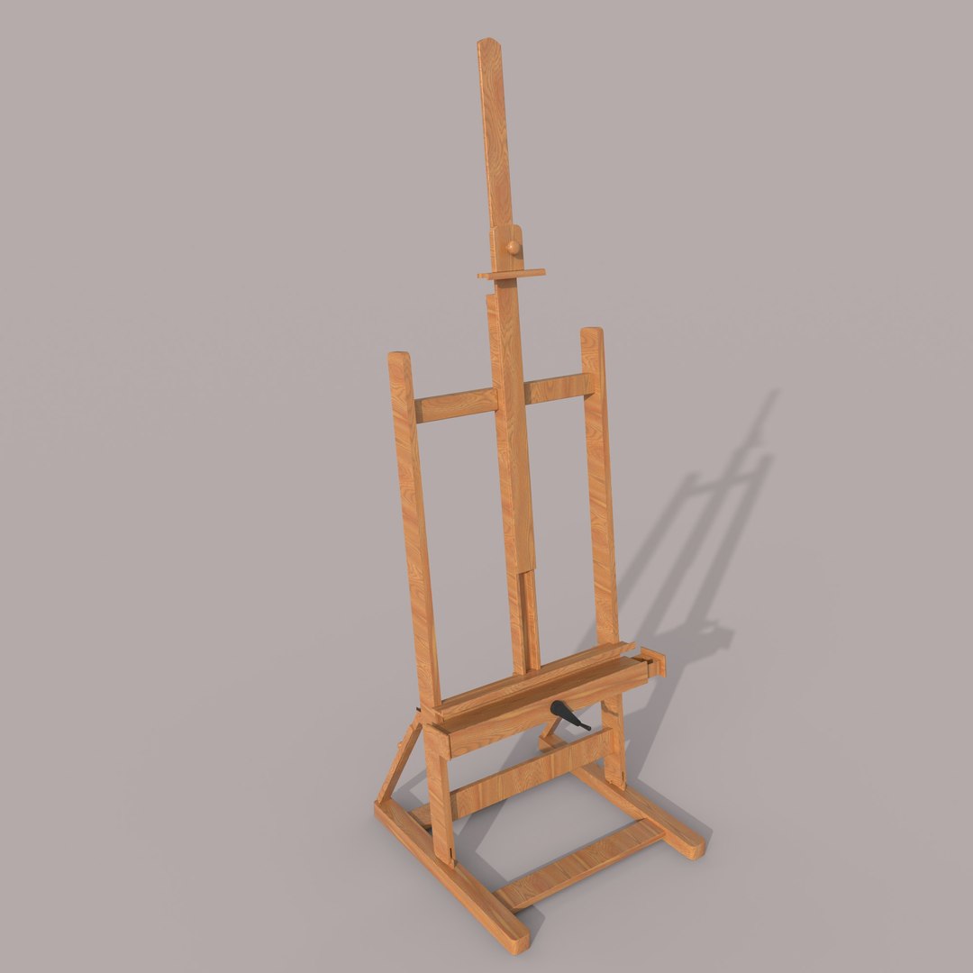 3D Easel Model - TurboSquid 2345636