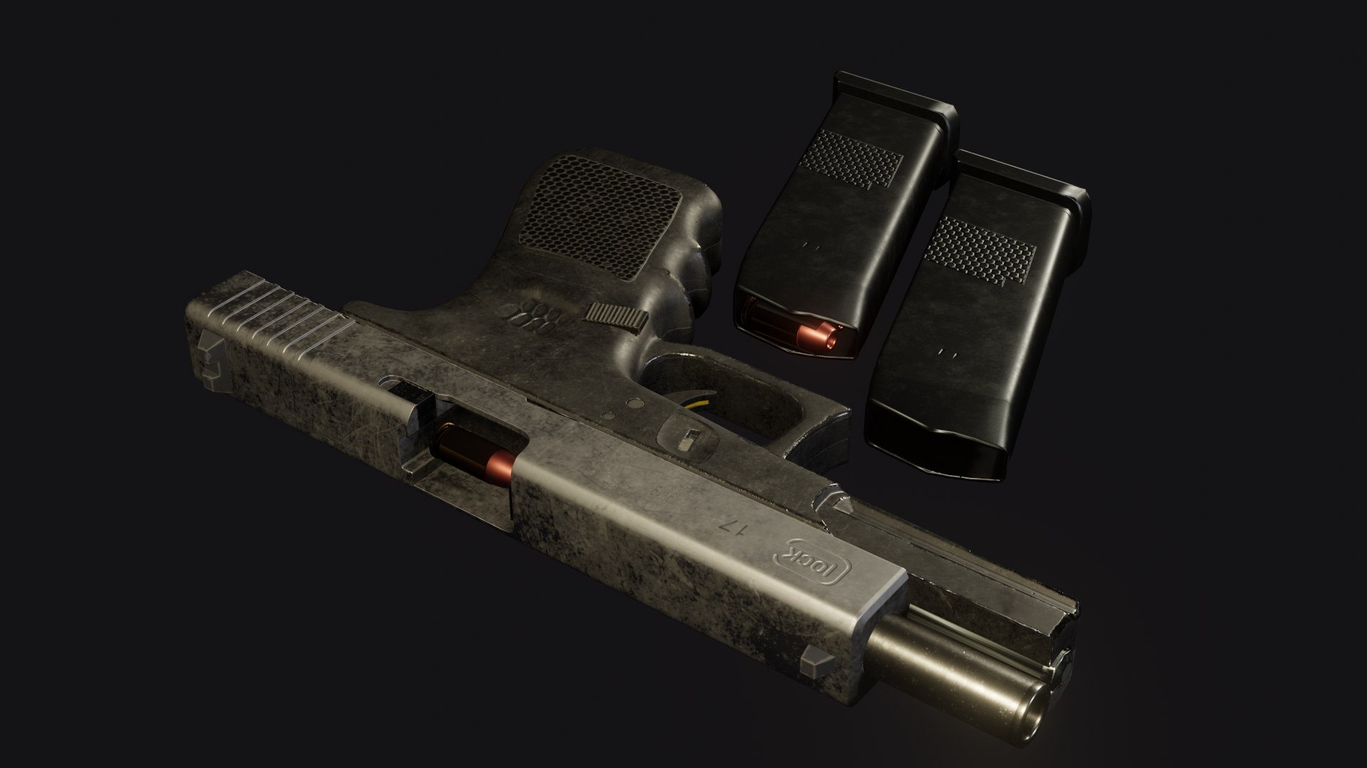 Glock 17 3D - TurboSquid 2246429
