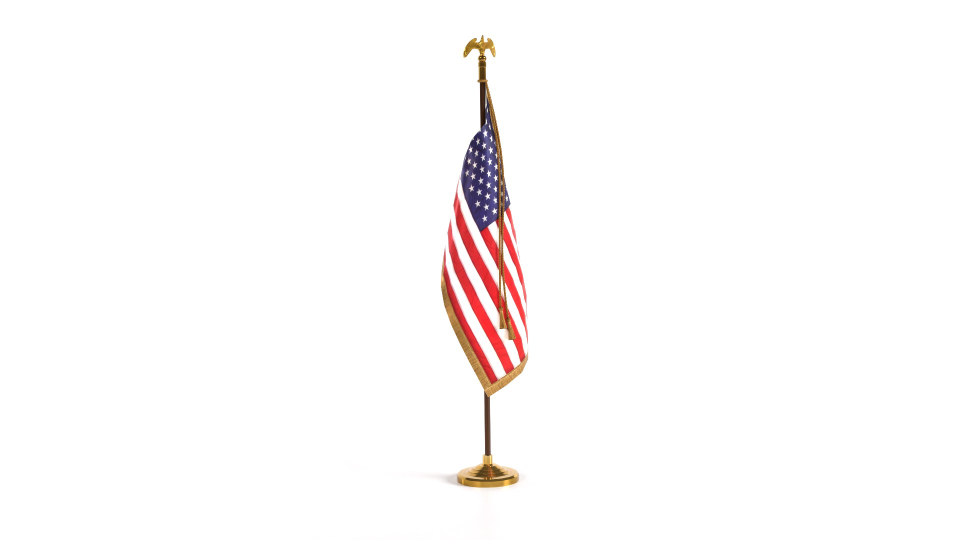 United States Flag Pack 3d X