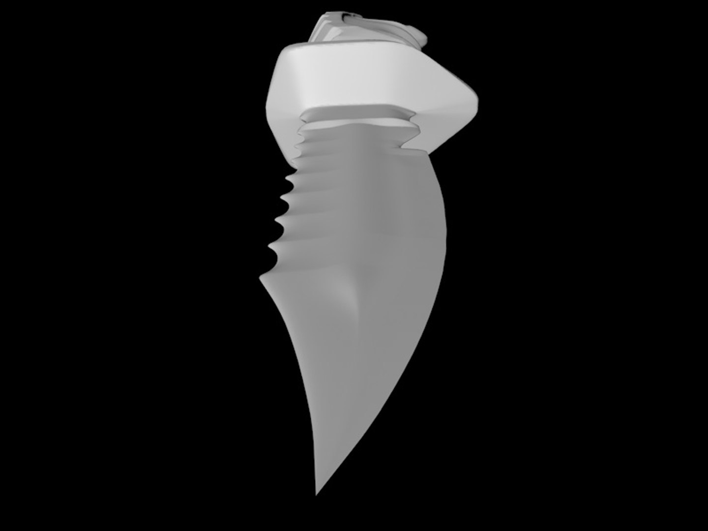3d Sharp Model