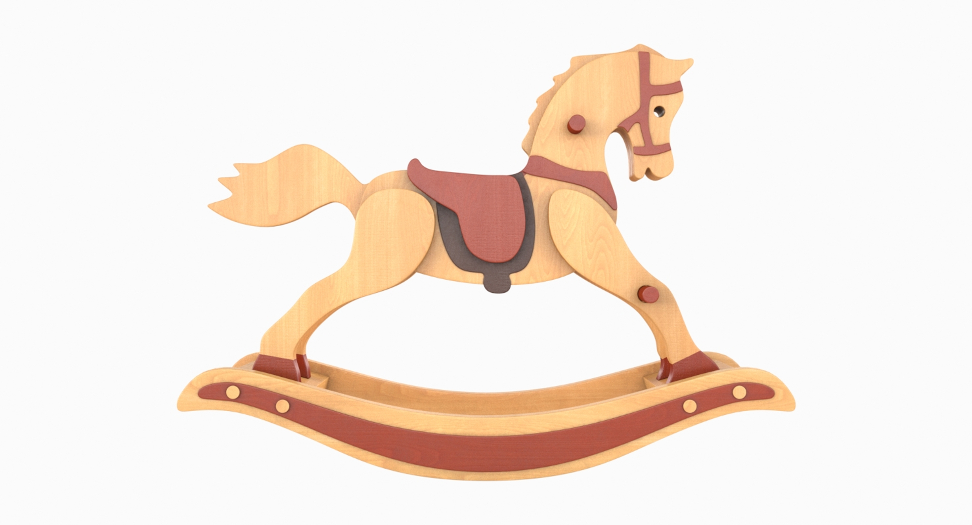 3D Rocking Horse - TurboSquid 1249411