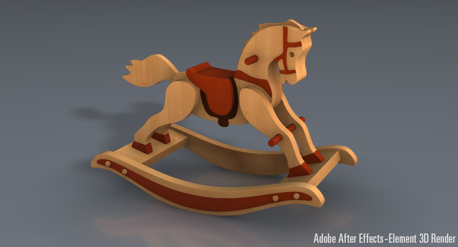 3D rocking horse - TurboSquid 1249411
