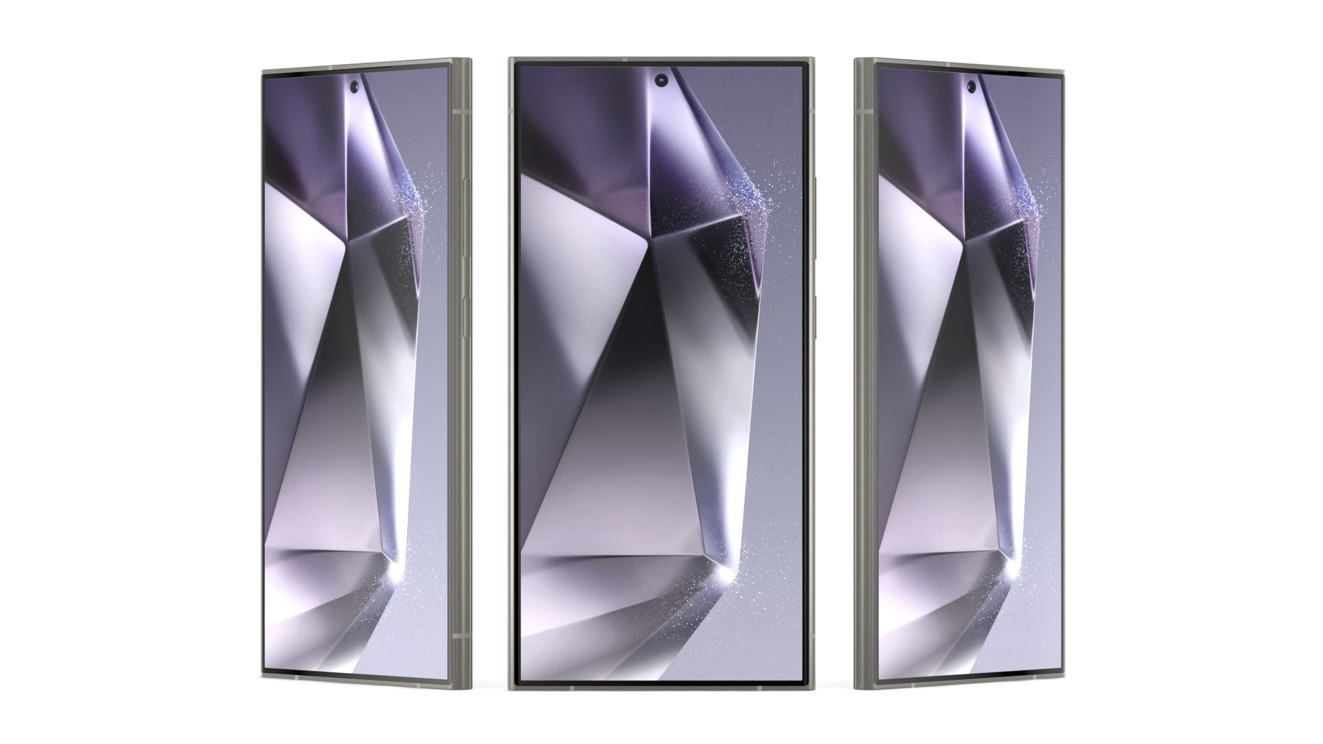 Samsung Galaxy S24 Ultra Titanium Violet Model - TurboSquid 2225333