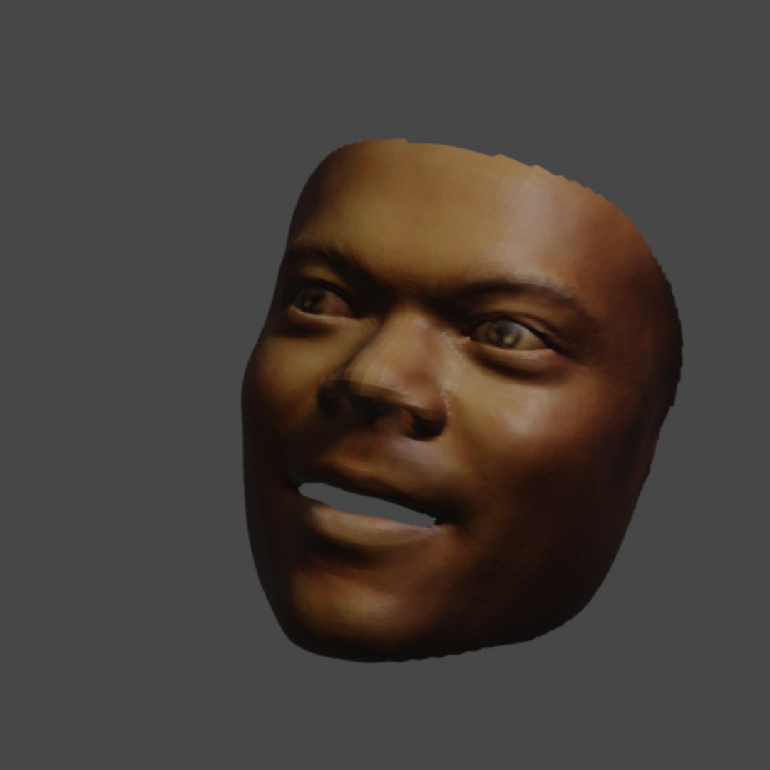 Samuel L Jackson Face - R1 3D - TurboSquid 1971740