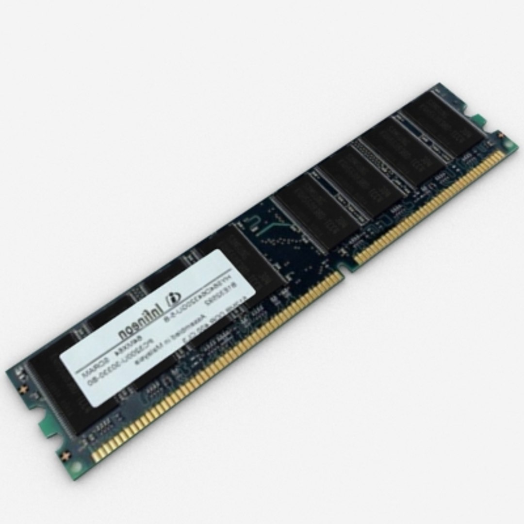 3d model memory ram