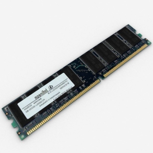 3d model memory ram