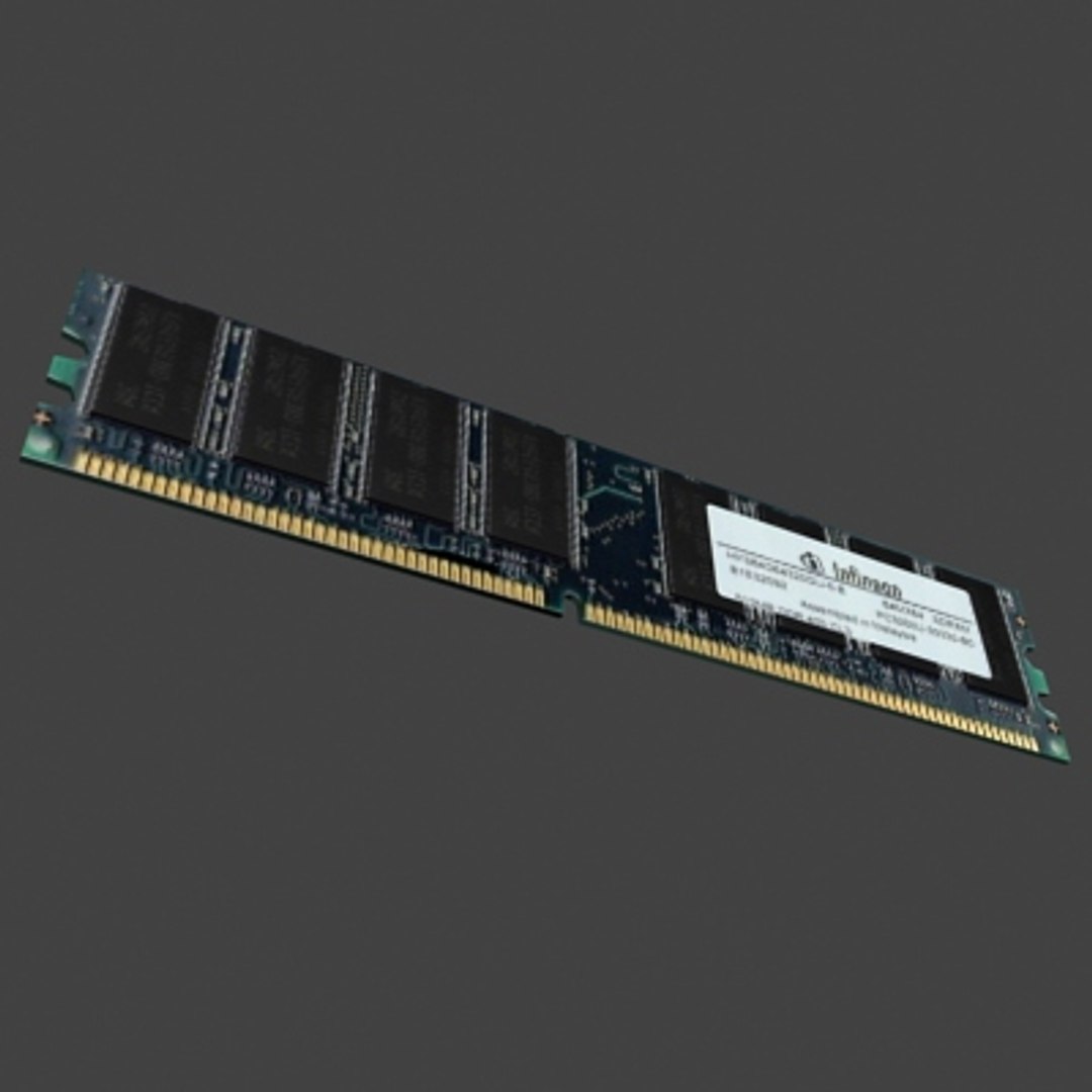 3d Model Memory Ram