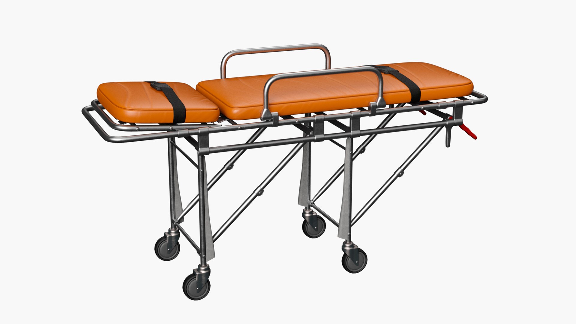 Stretcher trolley 3D model - TurboSquid 1685575