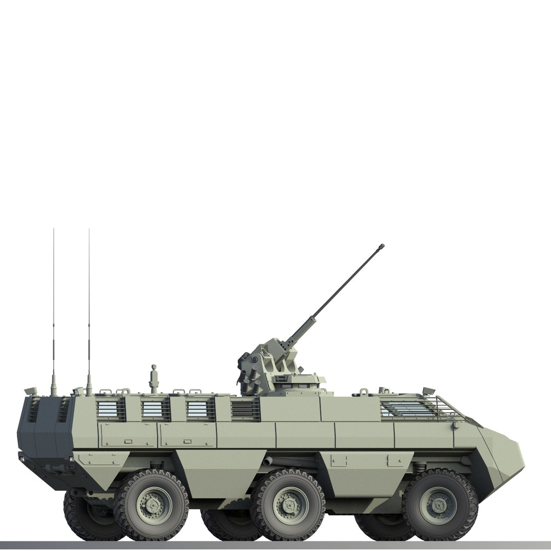 3d mbombe fighting vehicle model