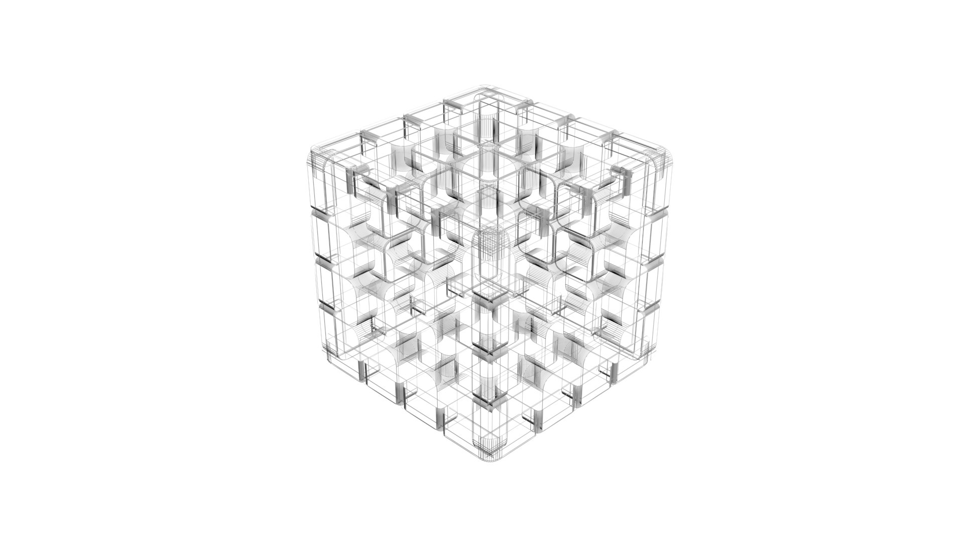 Checker Cube 3D Model - TurboSquid 1747214