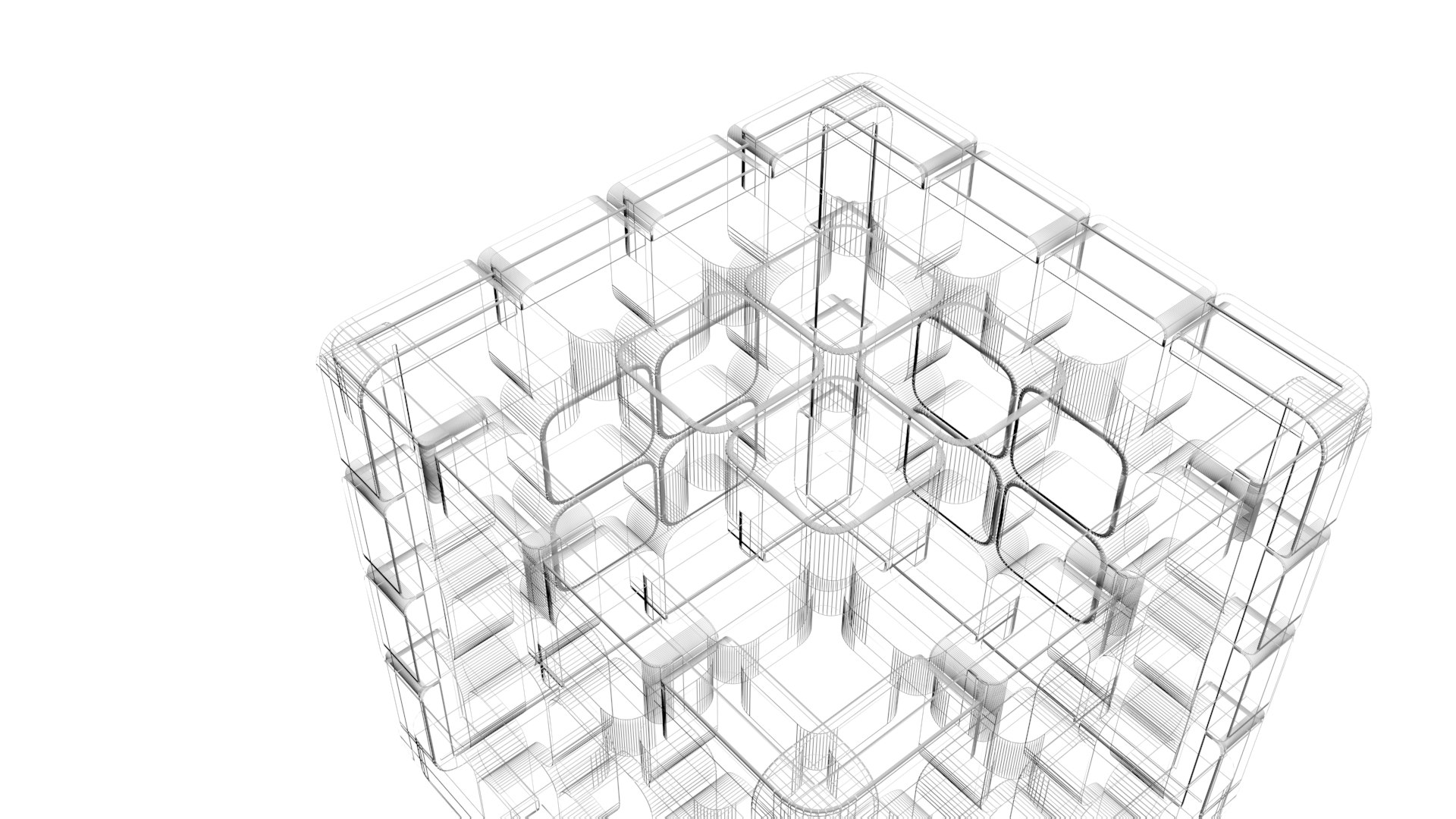 Checker Cube 3D Model - TurboSquid 1747214