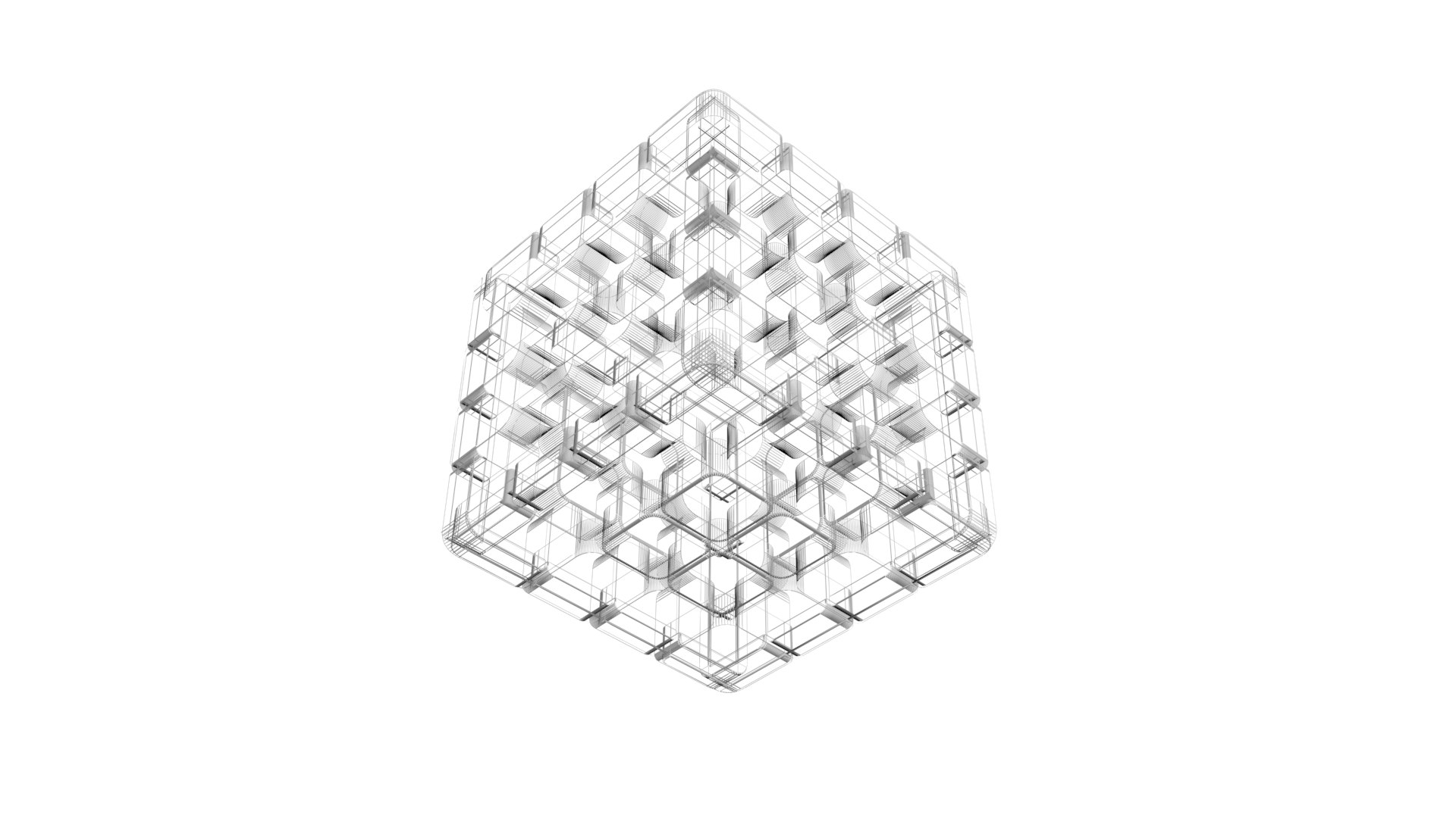 Checker Cube 3D Model - TurboSquid 1747214