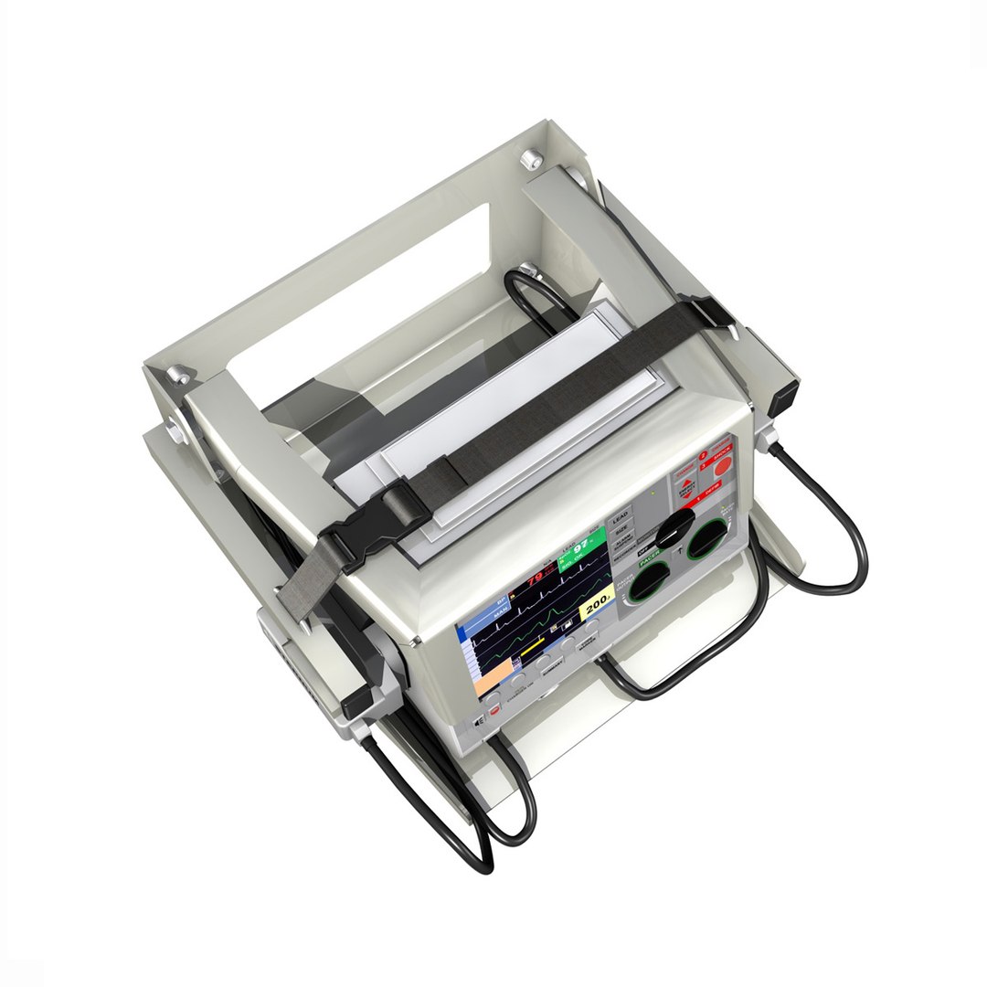 Manual Defibrillator 3ds
