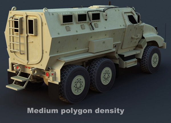 modelo 3d Colección MRAP - TurboSquid 542429
