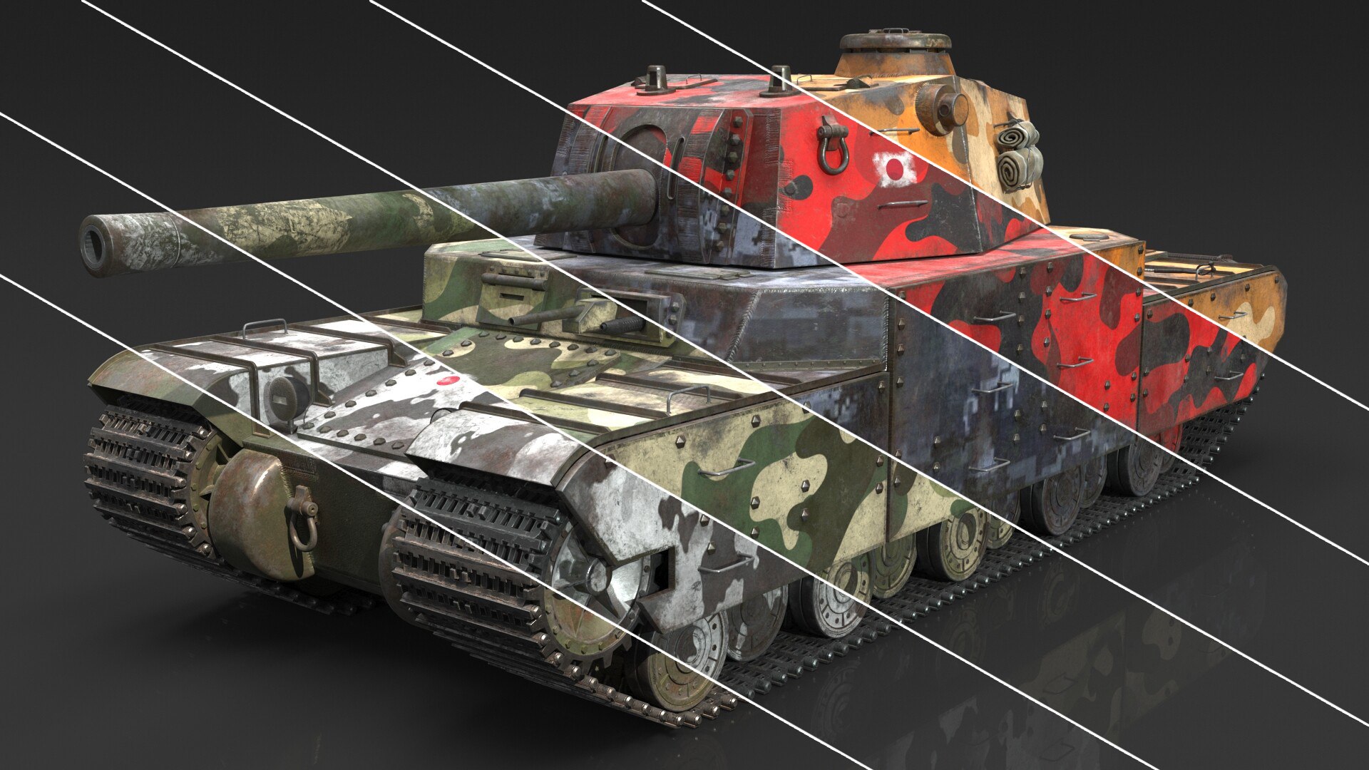 Type 2605 super heavy 3D model - TurboSquid 1515428