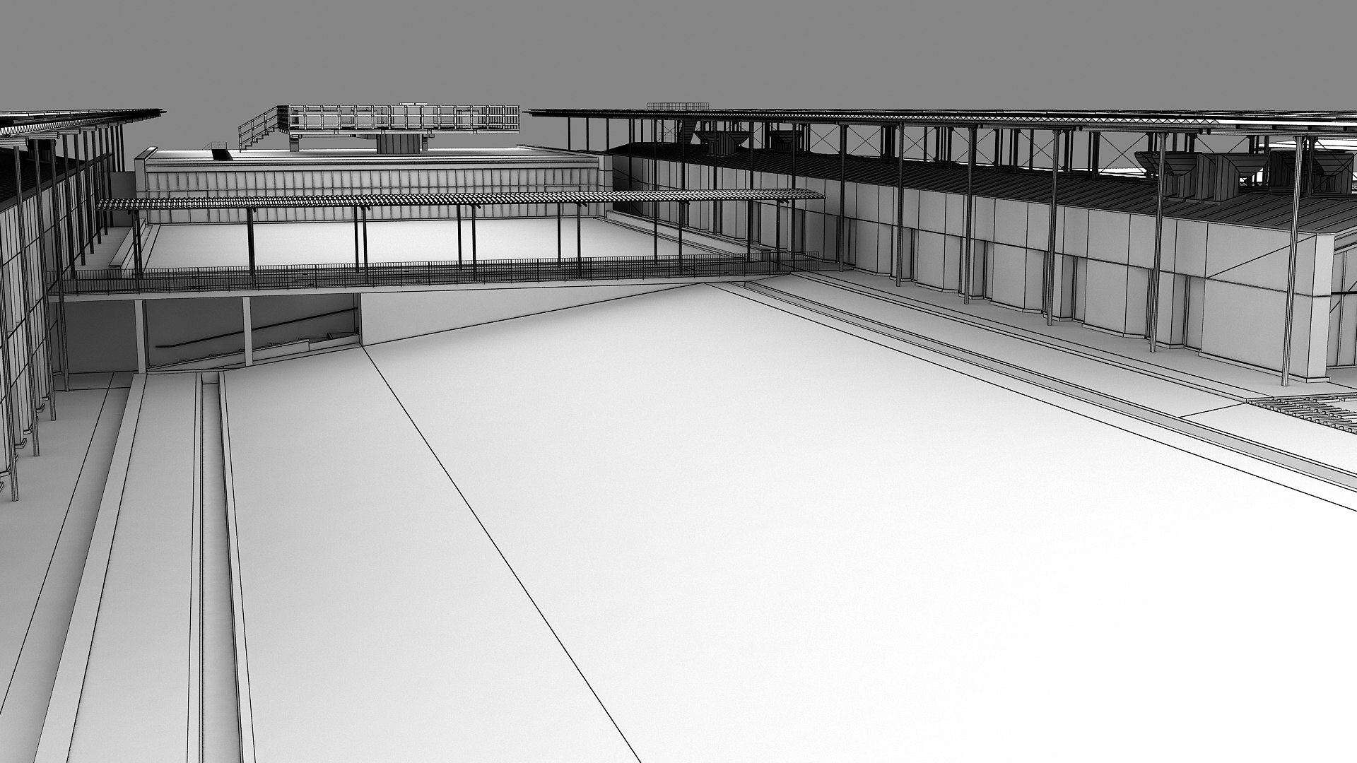 3D Rural Hospital Building model - TurboSquid 1819030