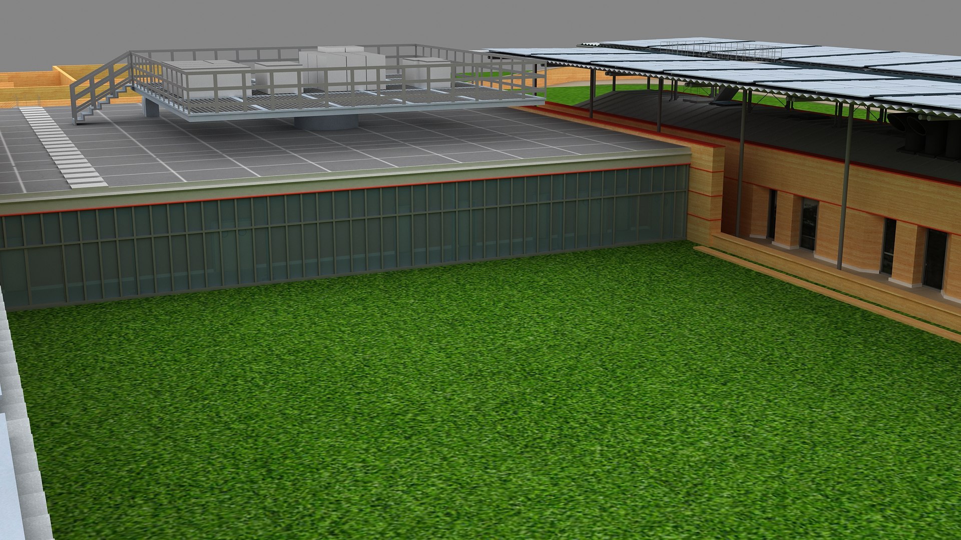 3D Rural Hospital Building model - TurboSquid 1819030