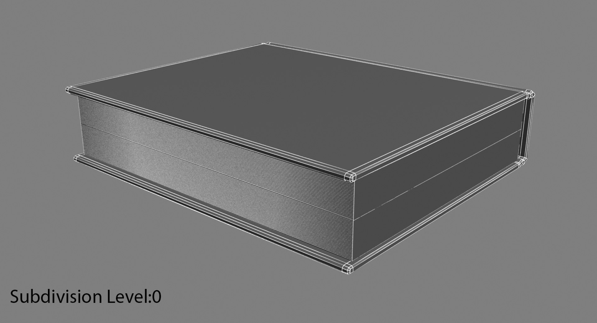 3d Book Animation Model