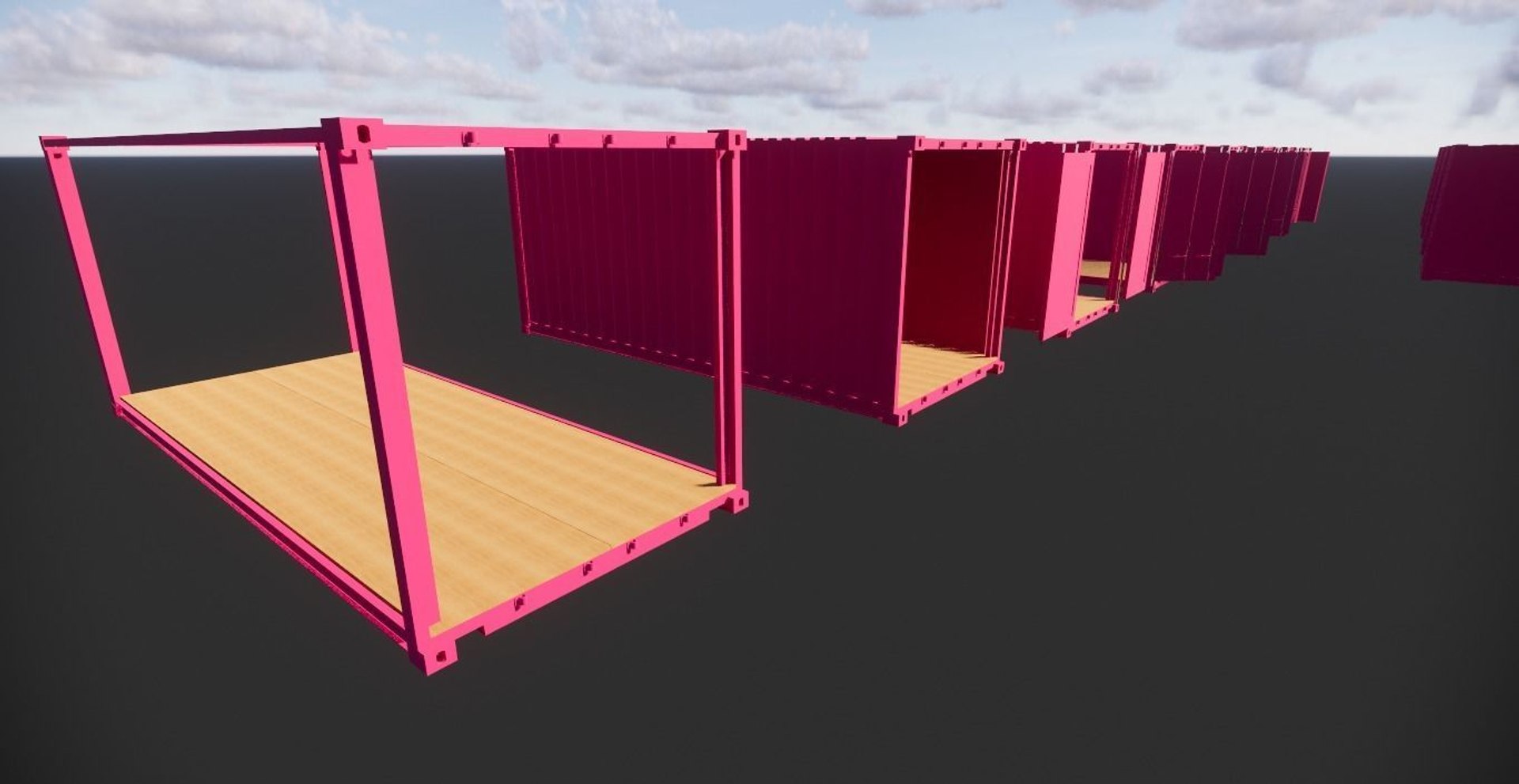 Container Standard Iso 20 3D Model - TurboSquid 1331259