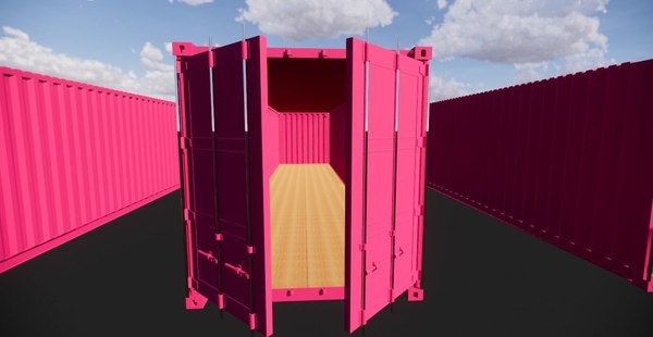 modelo 3d Revit Family Container Standard ISO 20 'y 40' - TurboSquid ...